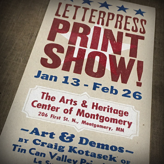 Print Show! – Tin Can Valley Printing Co.